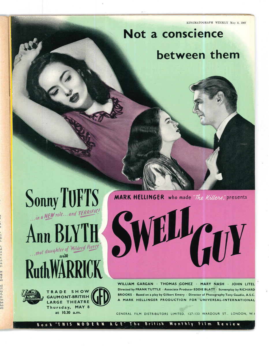 Kine Weekly No.2088 May 8 1947 – Vintage Magazine Company