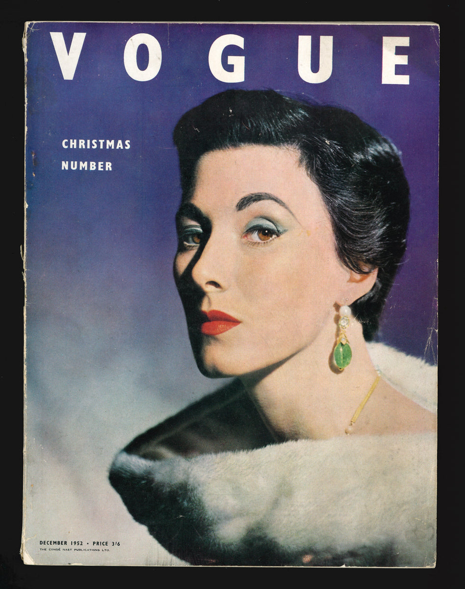 Vogue UK Dec 1952 – Vintage Magazine Company
