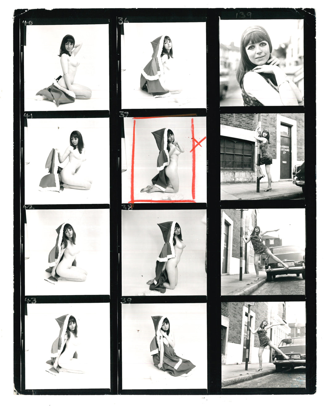 Original Pictorial Press 10x8 Photographs Ref: 029 Glamour Pin UP ...