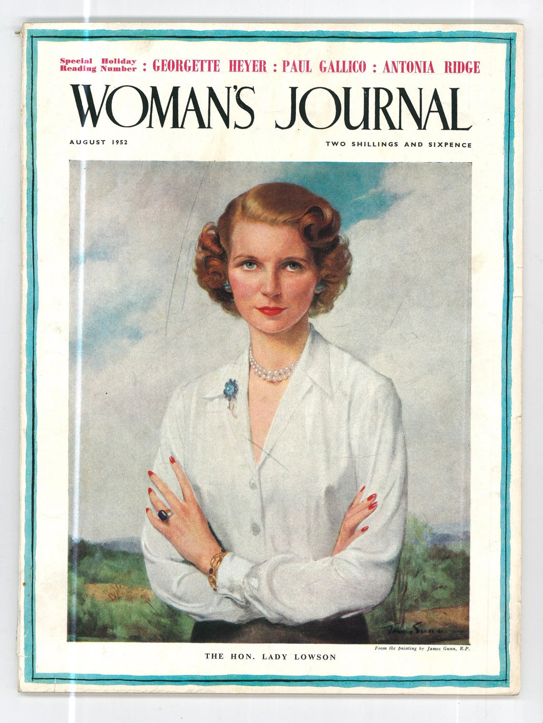 Woman's Journal Aug 1952 – Vintage Magazine Company