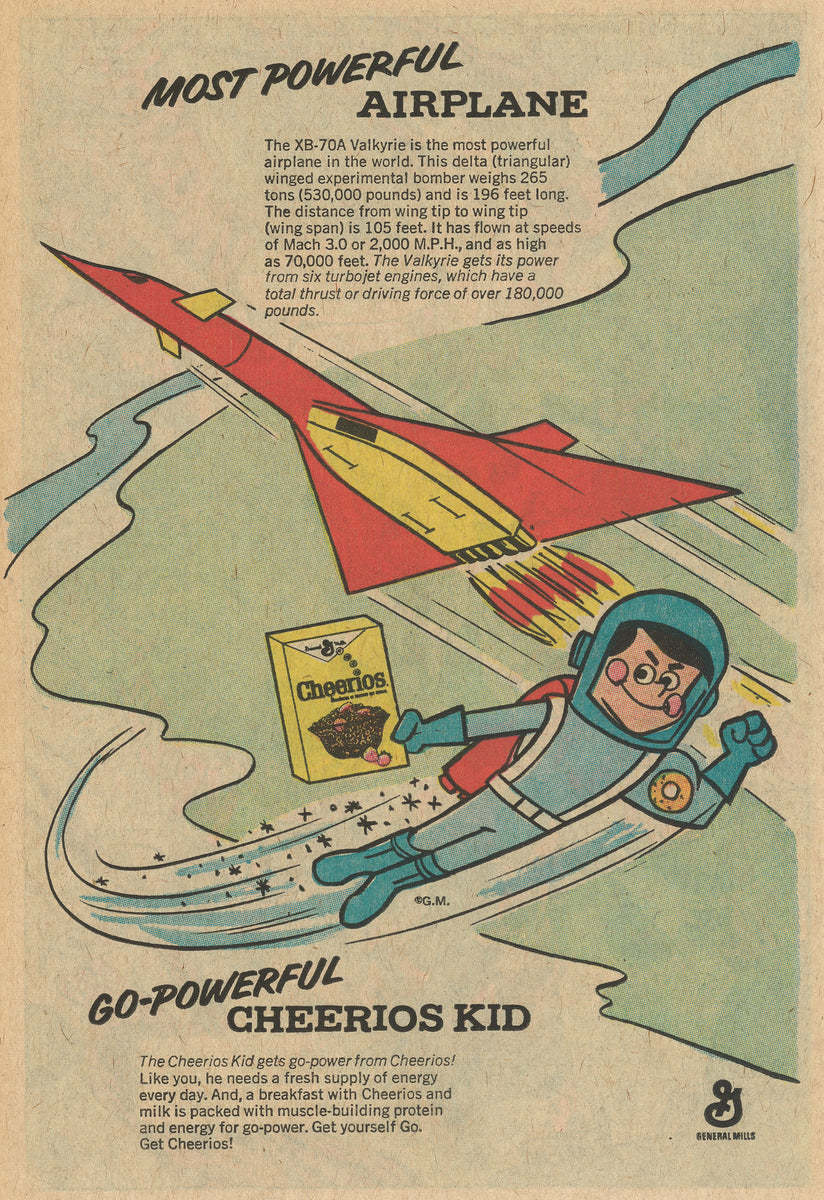 Cheerios Advert 1 1969 Art Print – Vintage Magazine Company