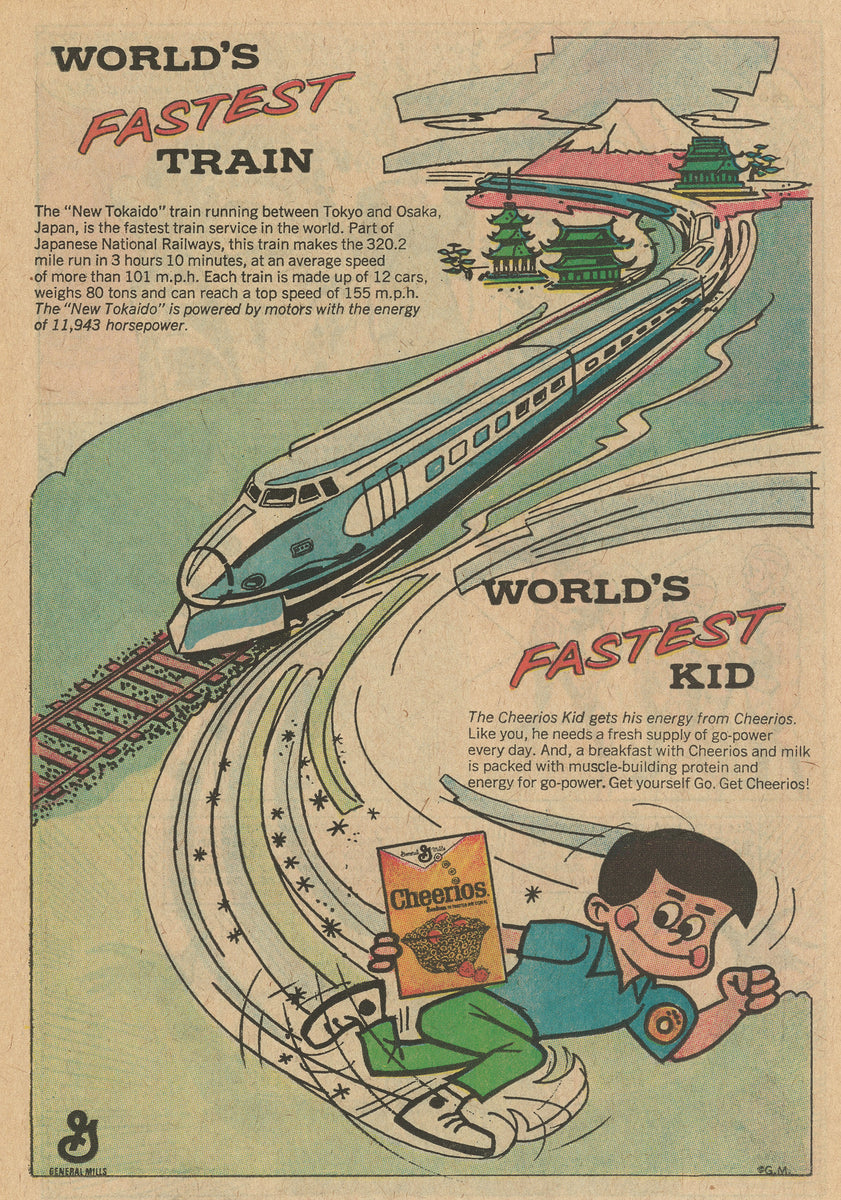 Cheerios Advert 2 1969 Art Print – Vintage Magazine Company