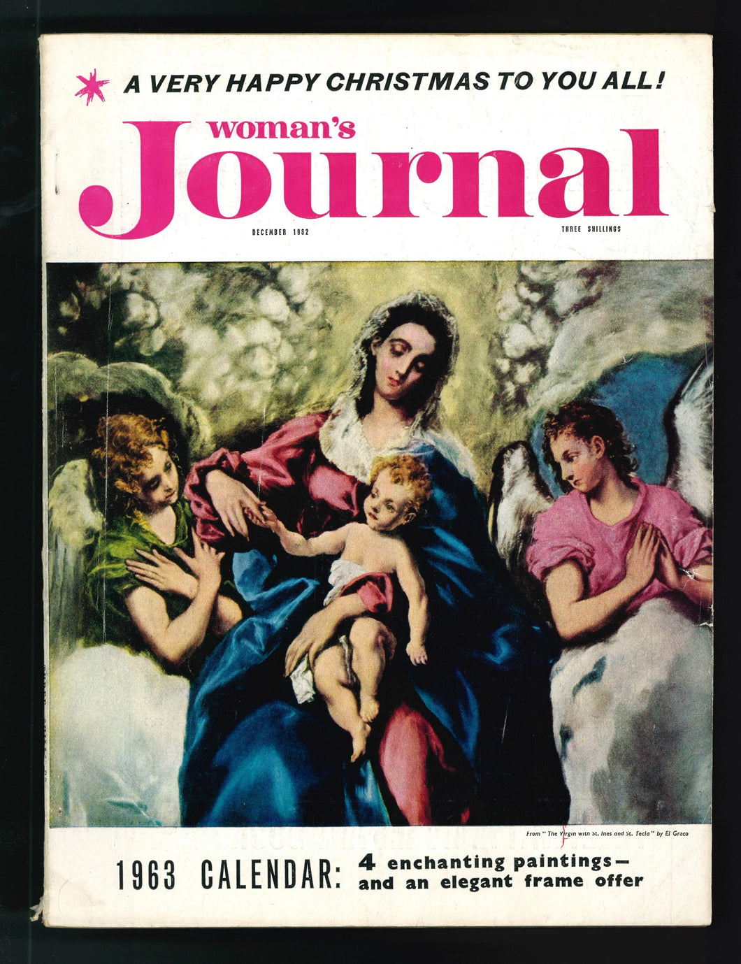 Woman's Journal Dec 1962 – Vintage Magazine Company