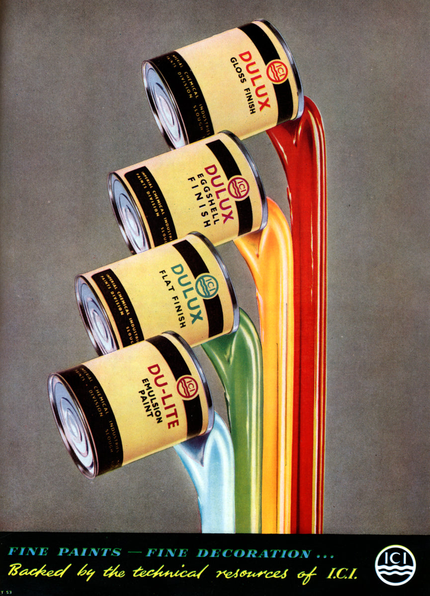 Dulux 1956 Art Print – Vintage Magazine Company