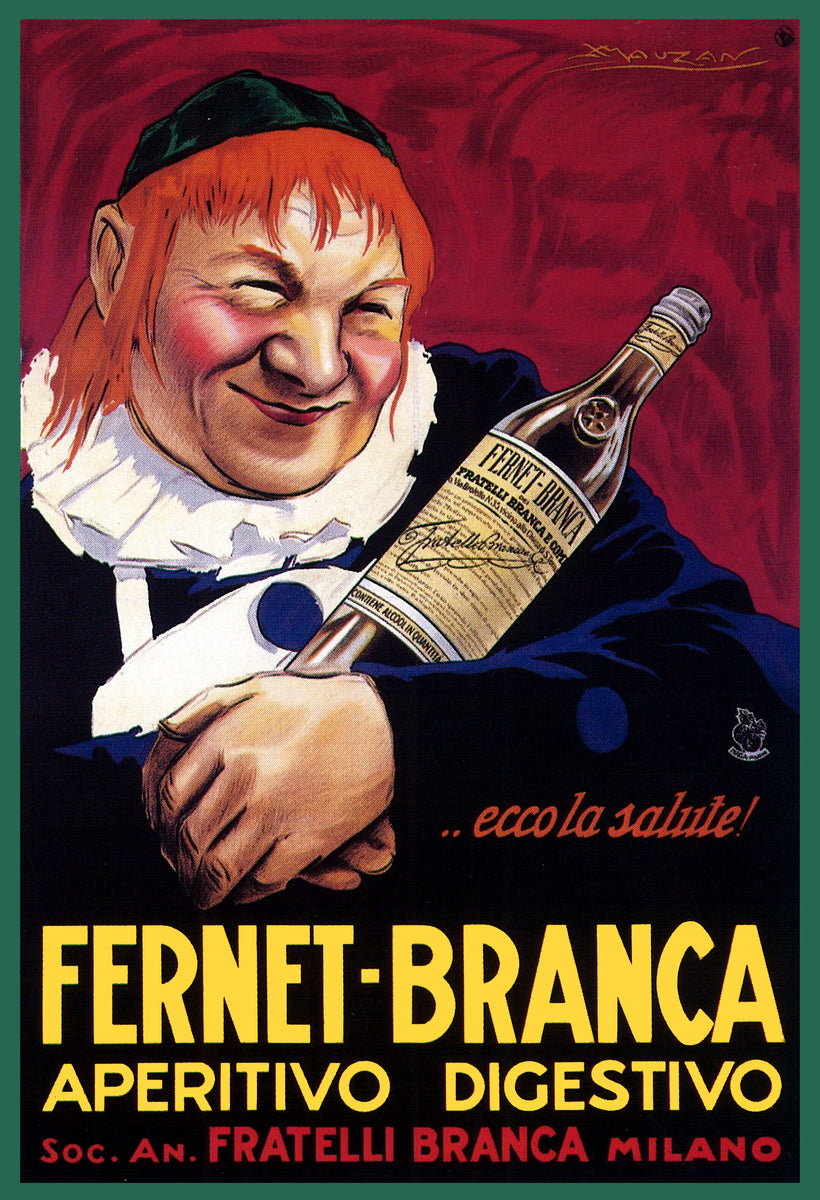 FERNET BRANCA 1923 Art Print – Vintage Magazine Company
