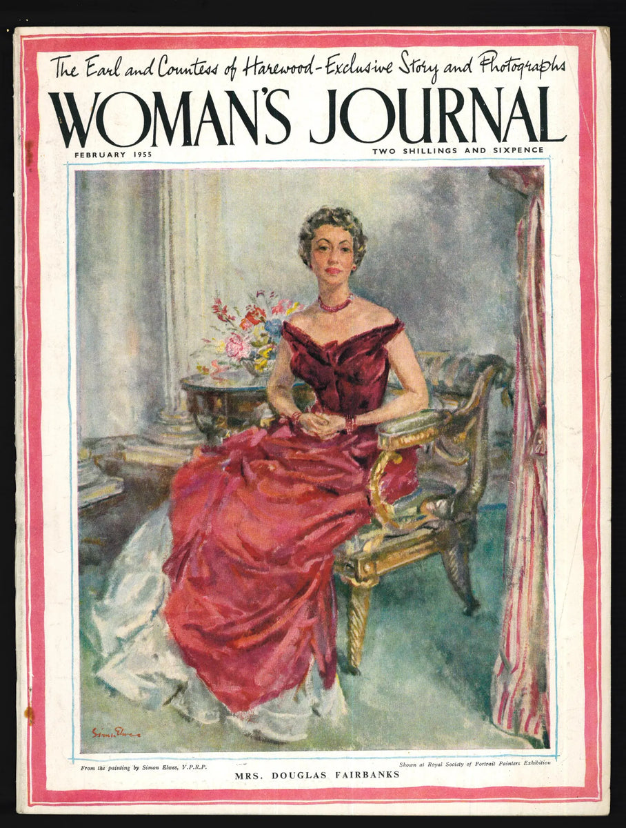 Woman's Journal Feb 1955 – Vintage Magazine Company
