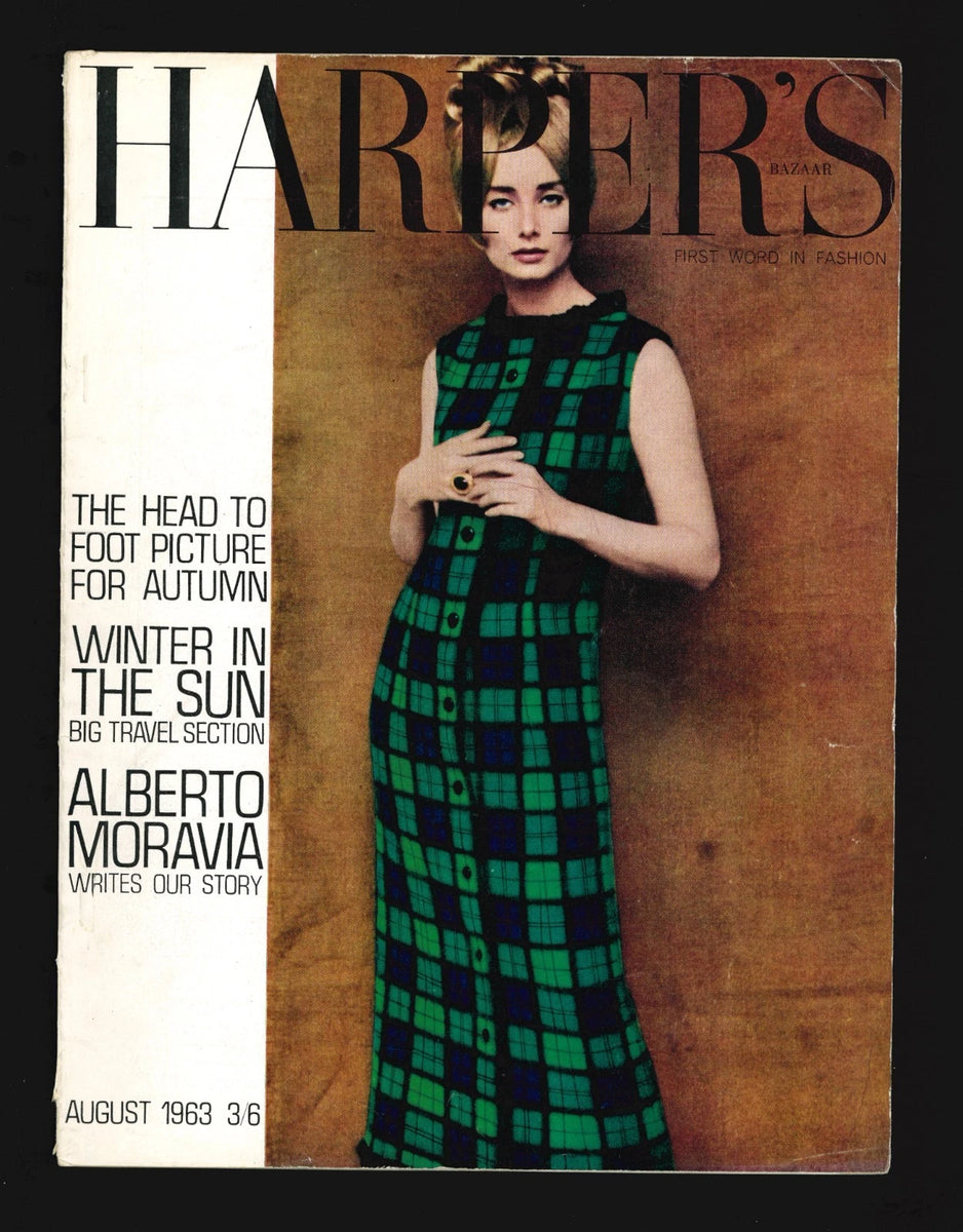 Harpers Bazaar Aug 1963 – Vintage Magazine Company