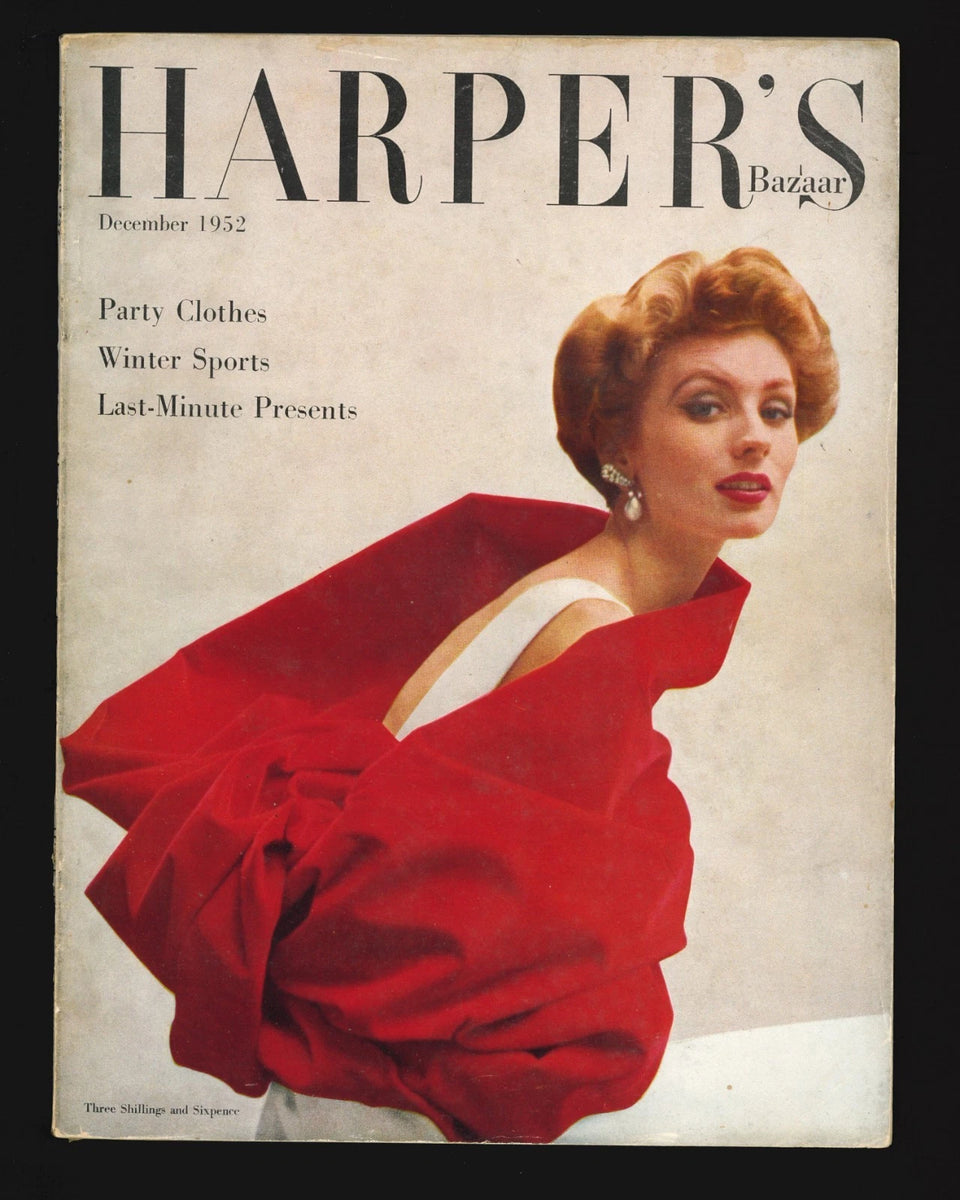 Harpers Bazaar Dec 1952 – Vintage Magazine Company