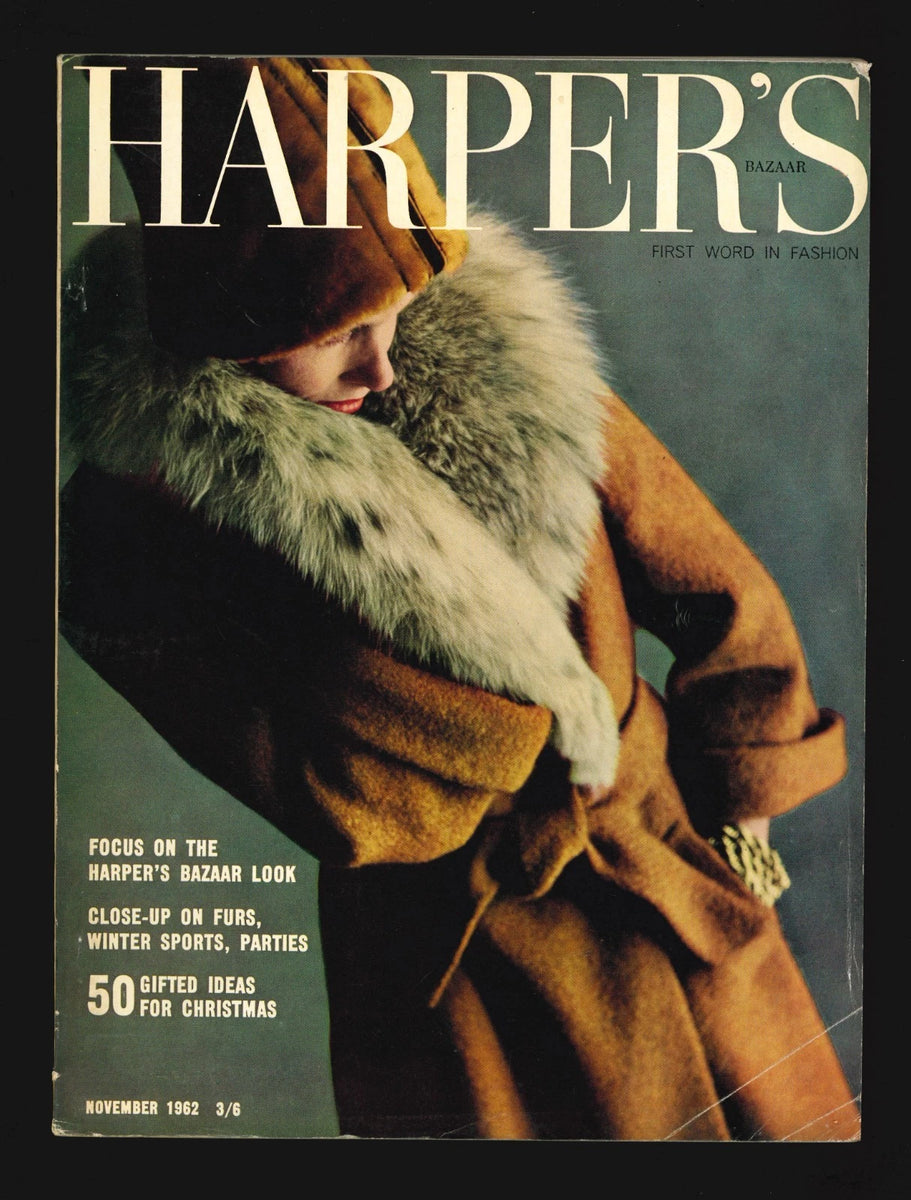 Harpers Bazaar Nov 1962 – Vintage Magazine Company