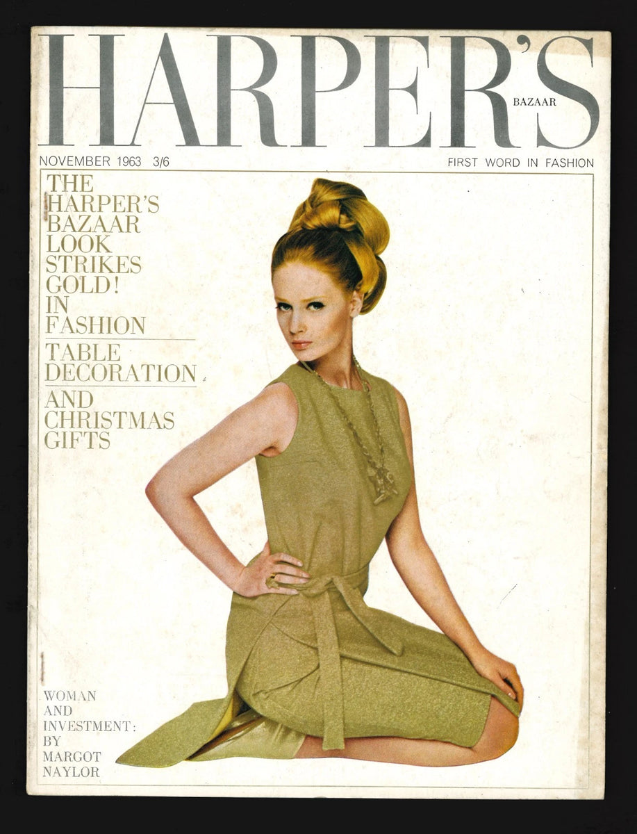 Harpers Bazaar Nov 1963 – Vintage Magazine Company