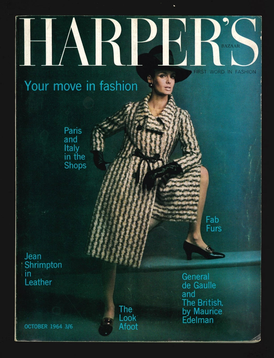 Harpers Bazaar Oct 1964 – Vintage Magazine Company