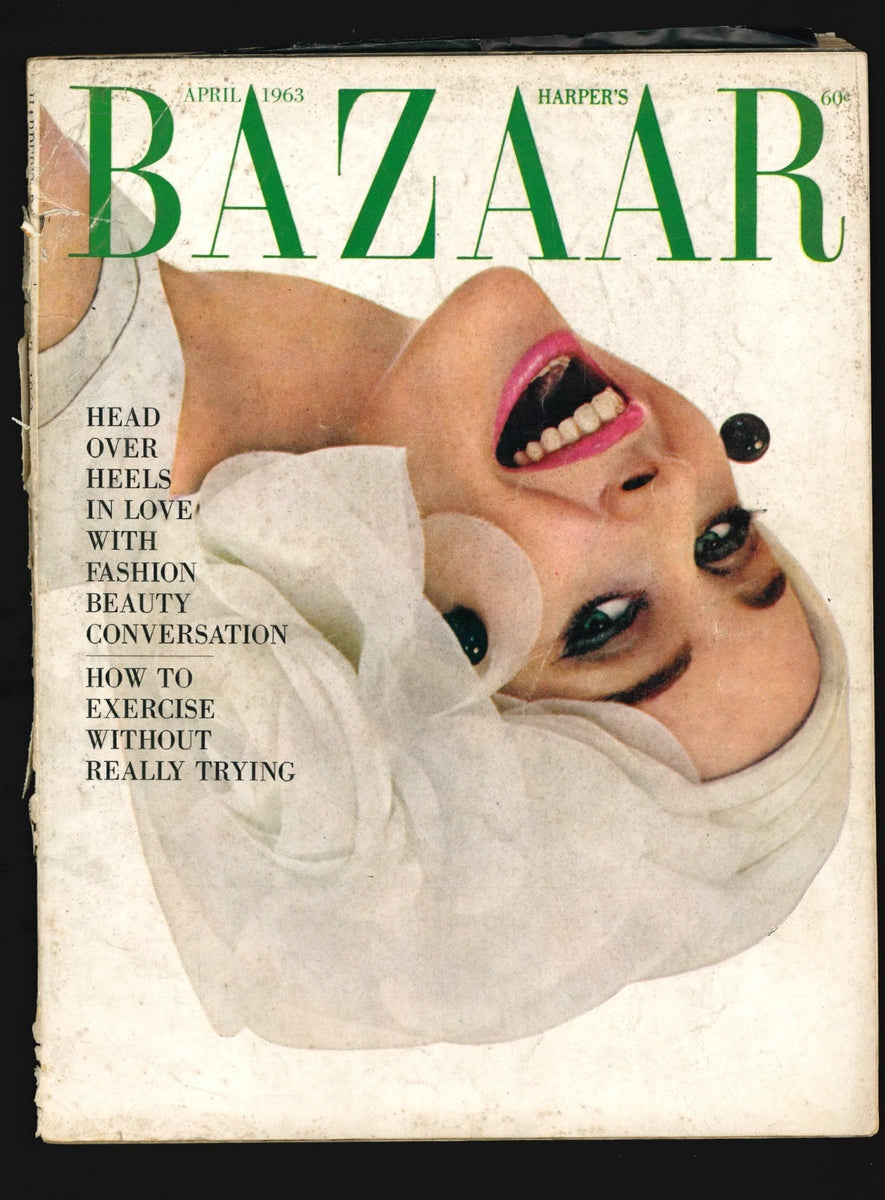 Harpers Bazaar US Apr 1963 – Vintage Magazine Company