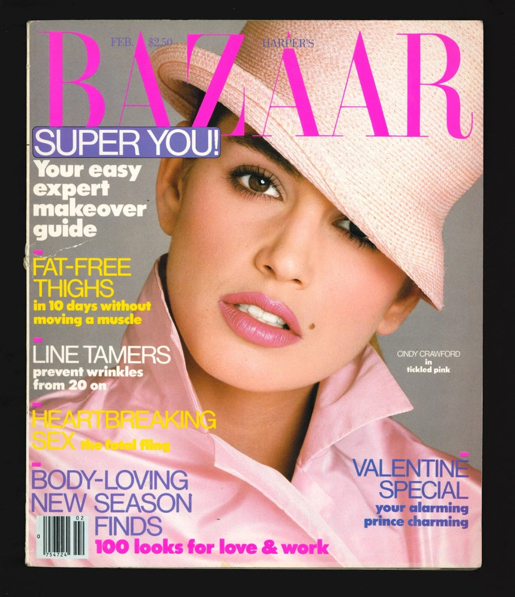 Harpers Bazaar US Feb 1988 – Vintage Magazine Company