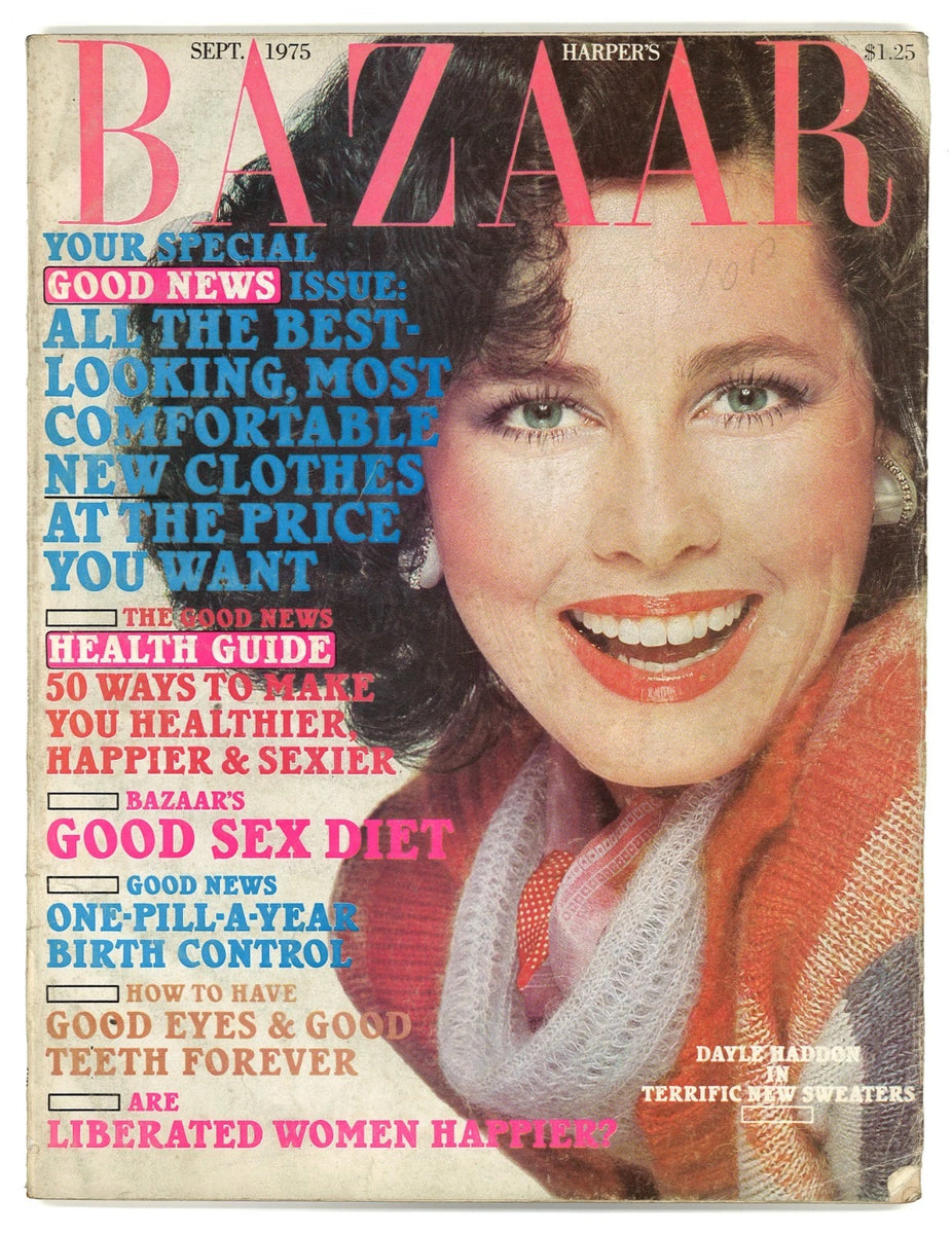 Harpers Bazaar US Sept 1975 – Vintage Magazine Company