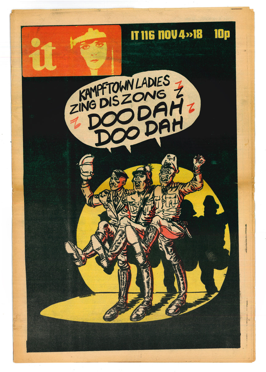 International Times No 116 Nov 4 1971 – Vintage Magazine Company