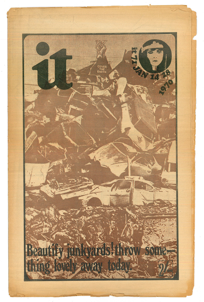 International Times No 71 Jan 14-28 1970 – Vintage Magazine Company