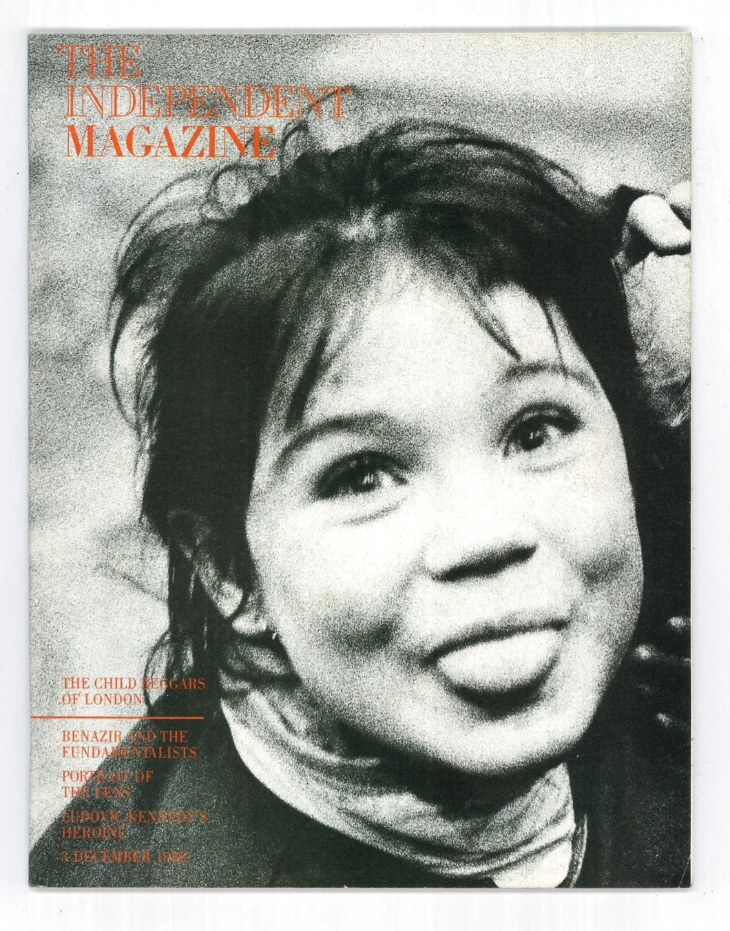Independent Magazine Dec 3 1988 – Vintage Magazine Company