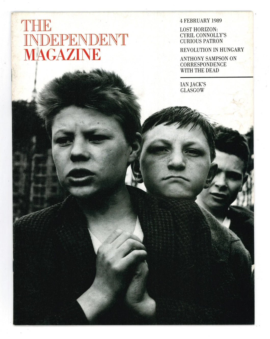 Independent Magazine Feb 4 1989 – Vintage Magazine Company