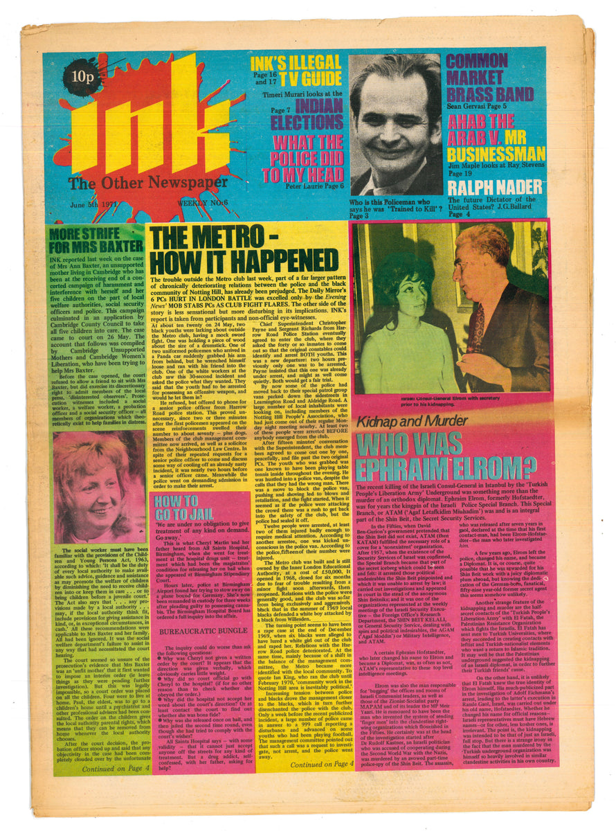 Ink No 6 June 5 1971 – Vintage Magazine Company