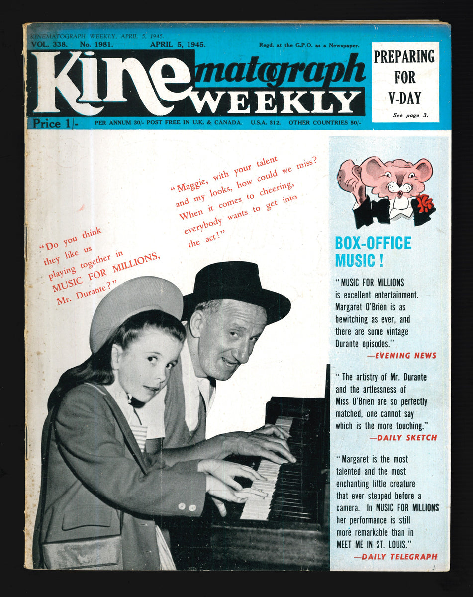 Kine Weekly No.1981 Apr 5 1945 – Vintage Magazine Company
