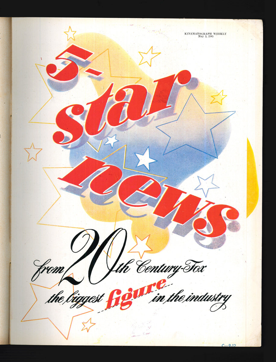 Kine Weekly No.1985 May 3 1945 – Vintage Magazine Company