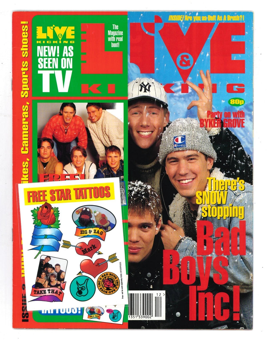 Live and Kicking No 3 Dec 1993 – Vintage Magazine Company