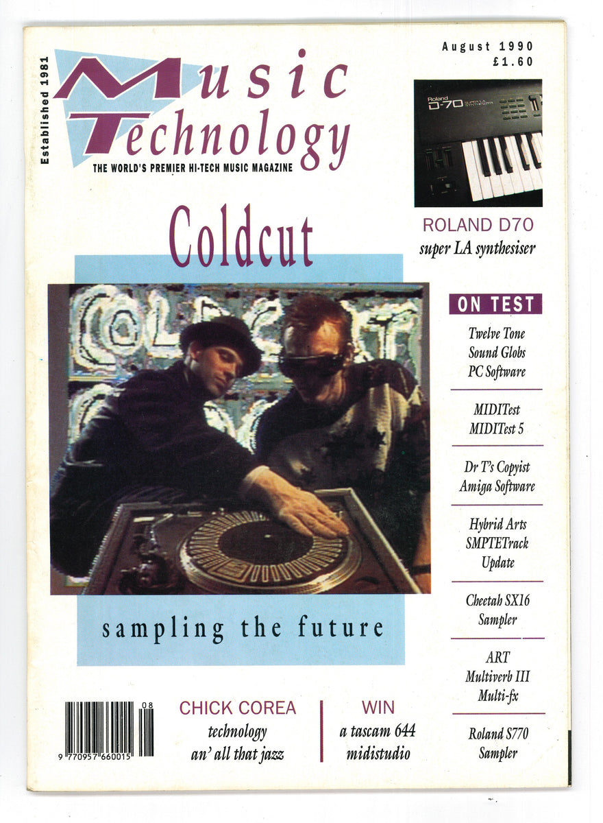 Music Technology Aug 1990 – Vintage Magazine Company