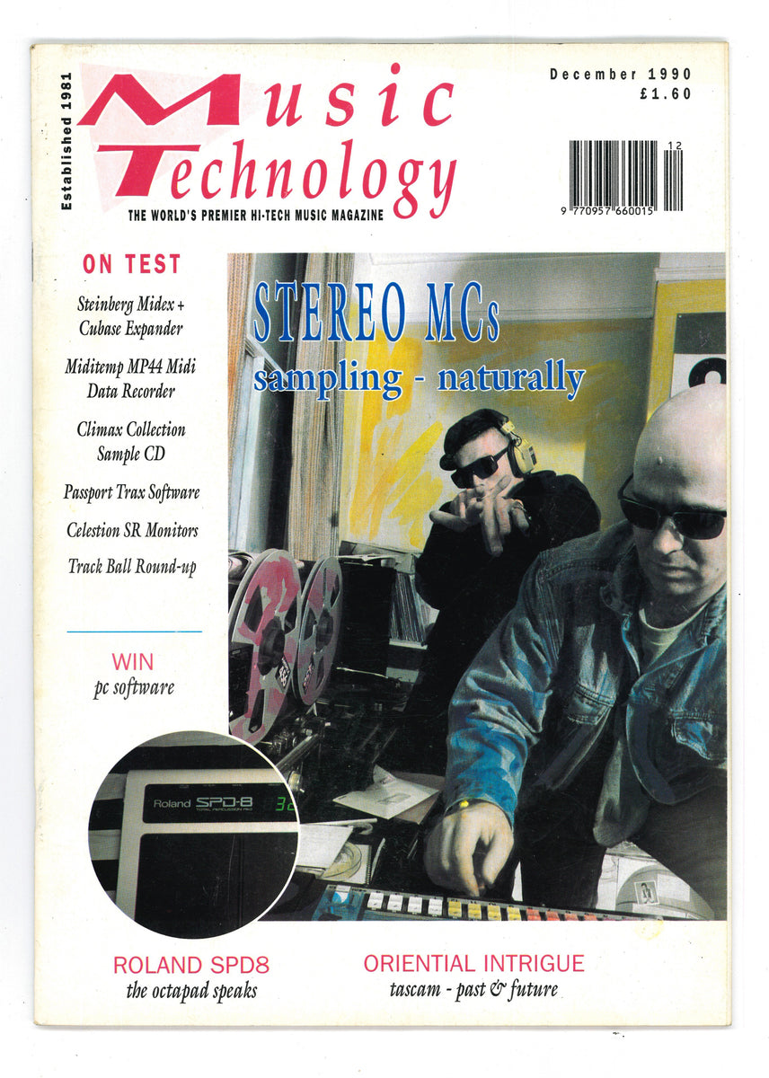Music Technology Dec 1990 – Vintage Magazine Company