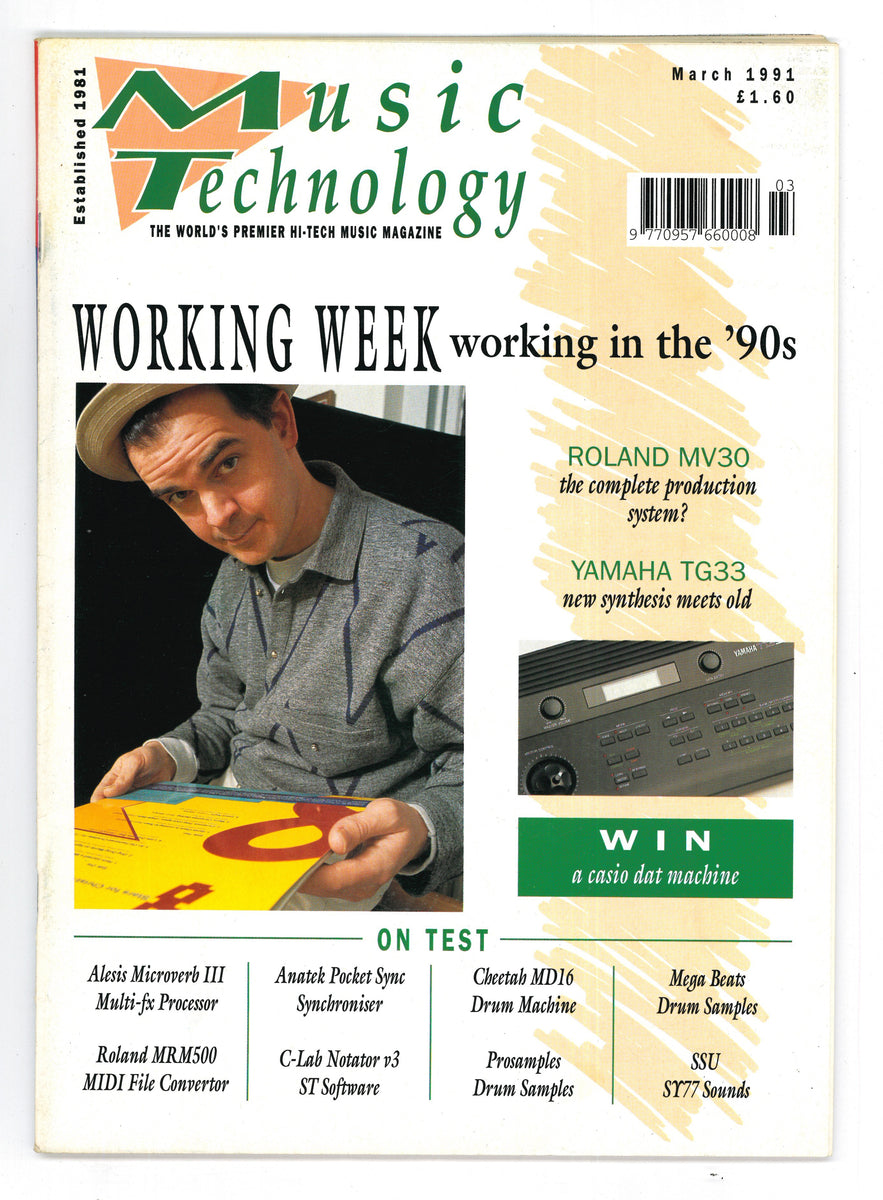 Music Technology Mar 1991 – Vintage Magazine Company