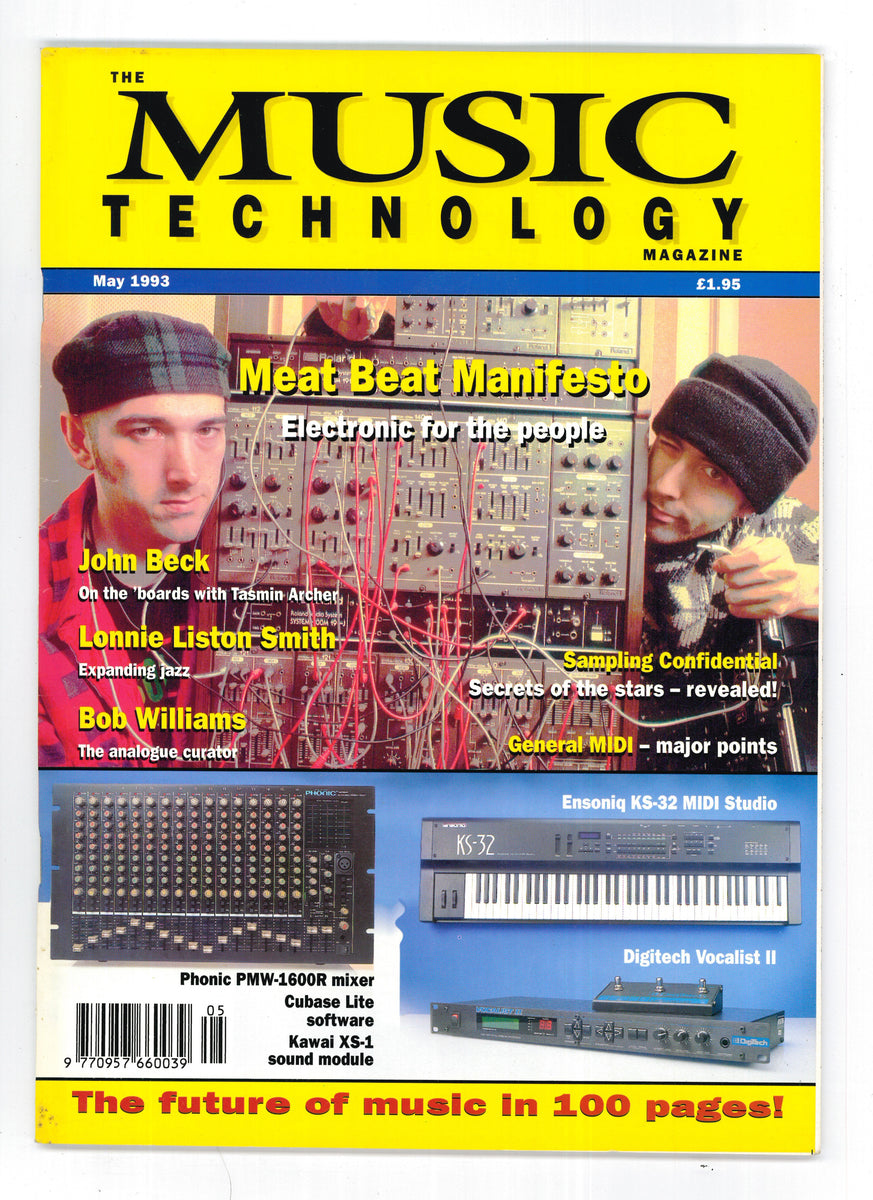 Music Technology May 1993 – Vintage Magazine Company
