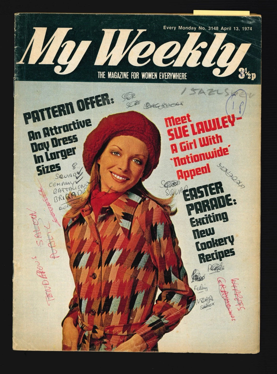 My Weekly Apr 13 1974 – Vintage Magazine Company