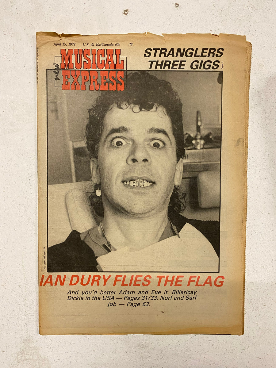 NME Apr 15 1978 – Vintage Magazine Company