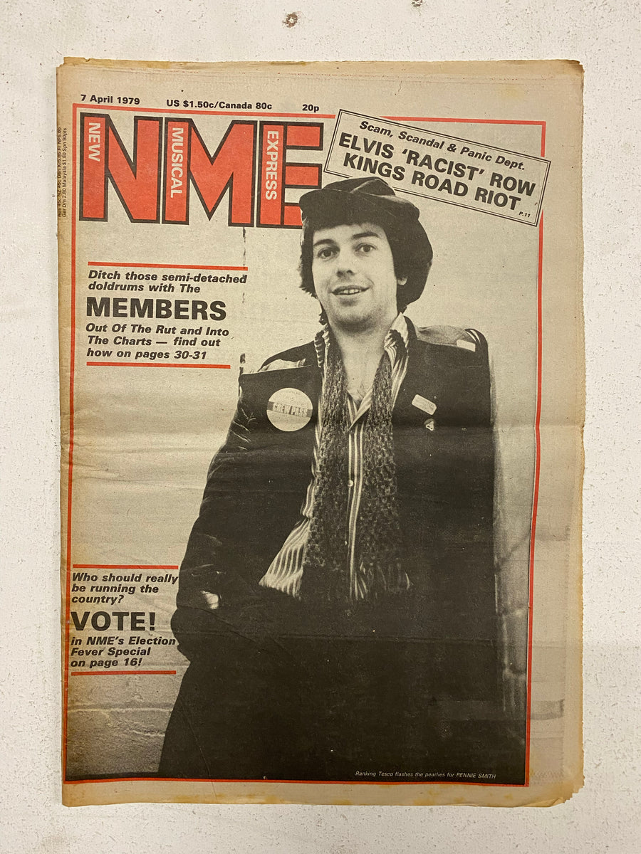 NME Apr 7 1979 – Vintage Magazine Company