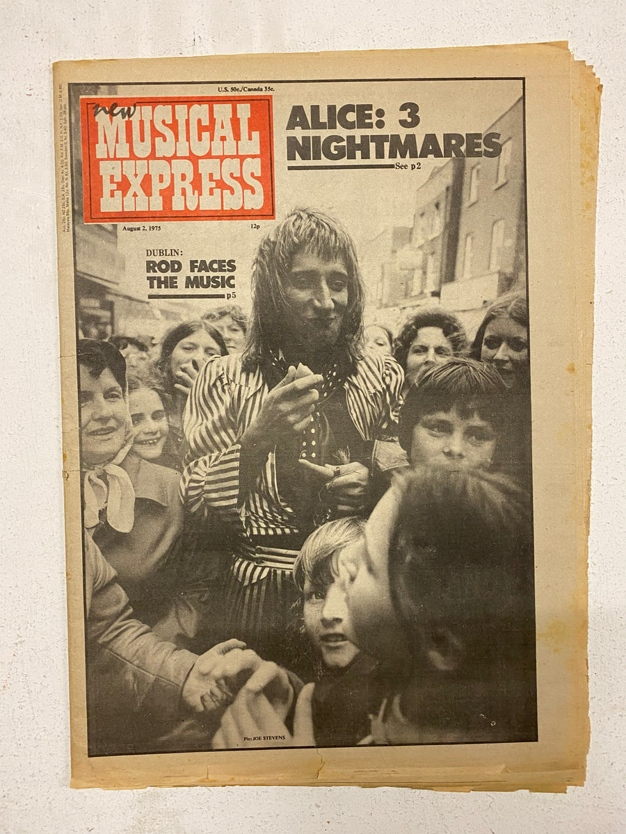 NME Aug 2 1975 – Vintage Magazine Company