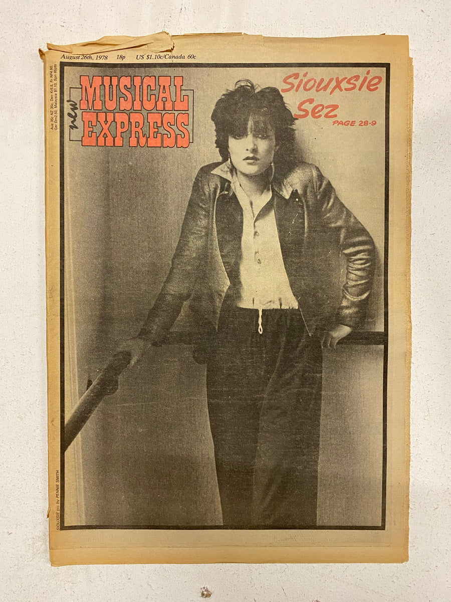 NME Aug 26 1978 – Vintage Magazine Company