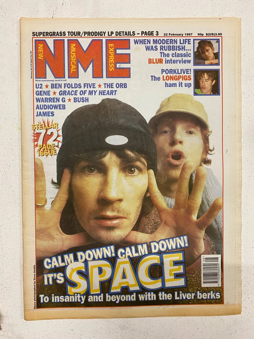 NME Feb 22 1997 – Vintage Magazine Company