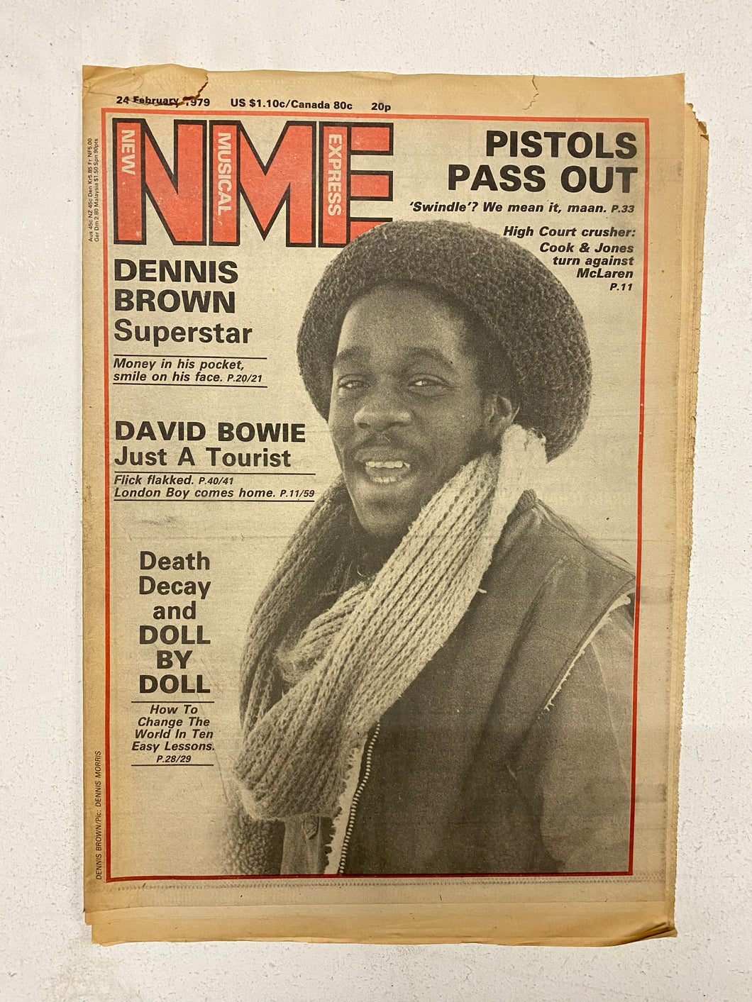 NME Feb 24 1979 – Vintage Magazine Company