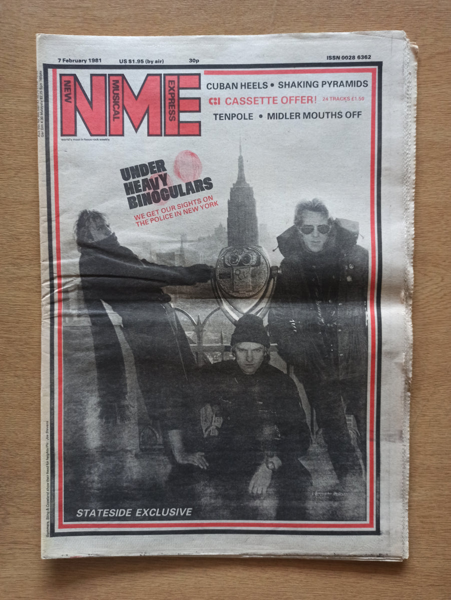 NME Feb 7 1981 – Vintage Magazine Company