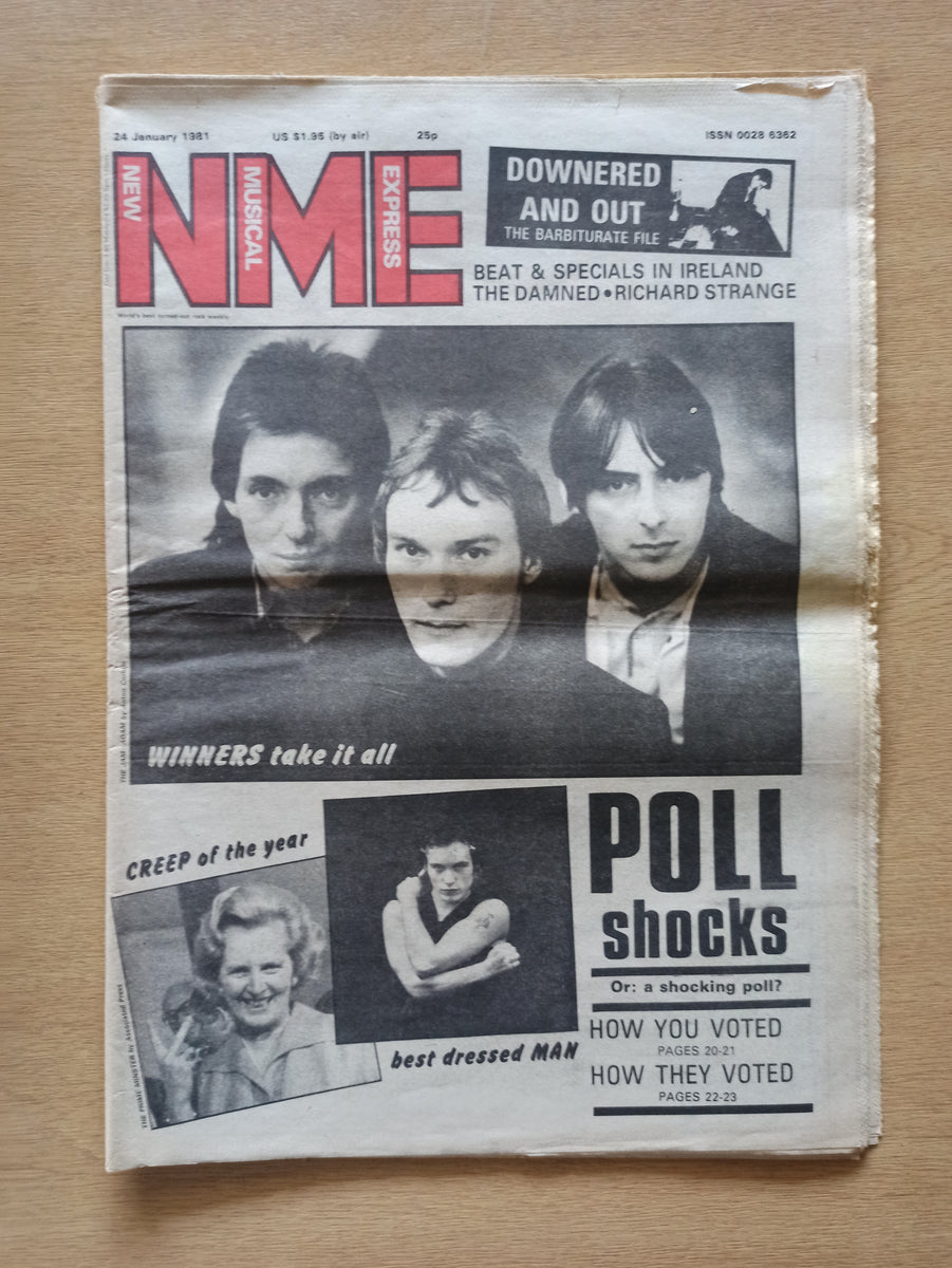 NME Jan 24 1981 – Vintage Magazine Company