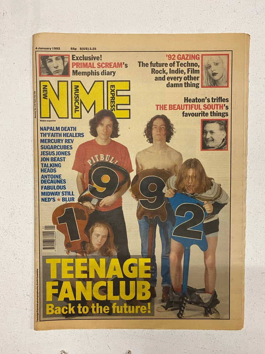 NME Jan 4 1992 – Vintage Magazine Company