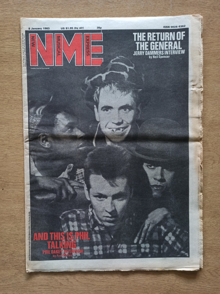 NME Jan 8 1983 – Vintage Magazine Company