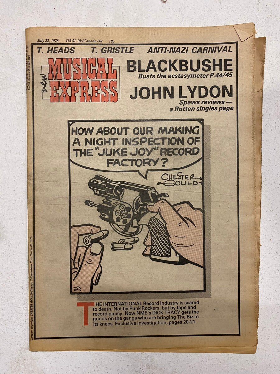 NME July 22 1978 – Vintage Magazine Company