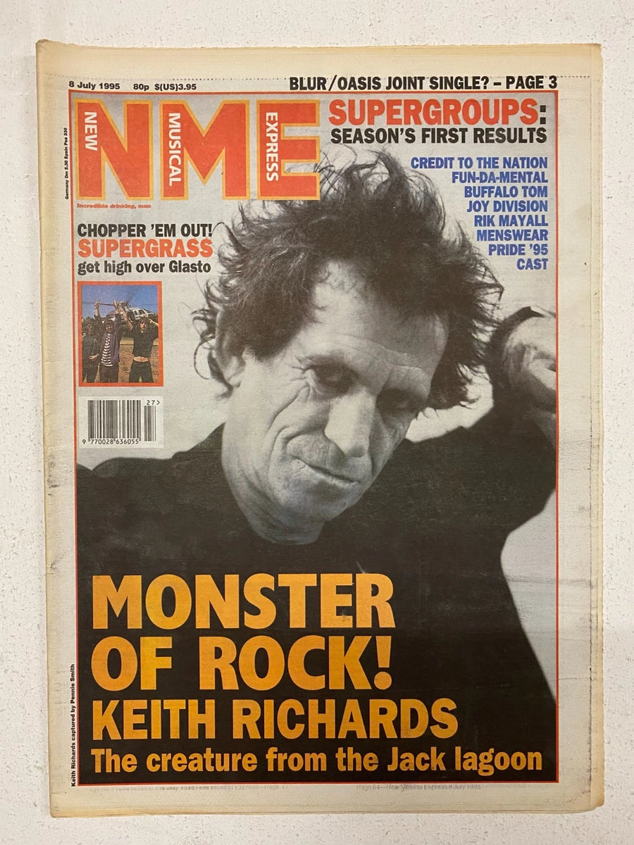 NME July 8 1995 – Vintage Magazine Company