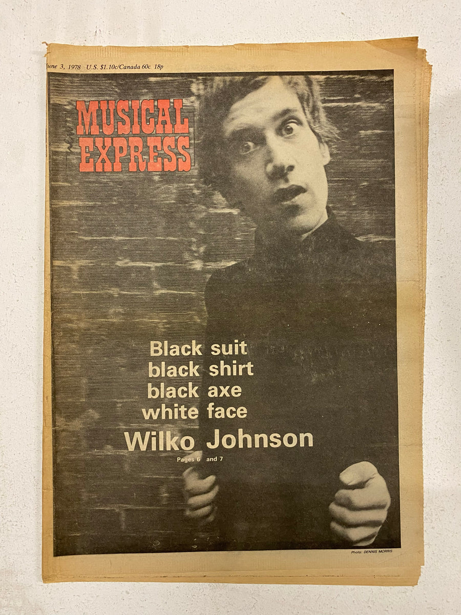 NME June 3 1978 – Vintage Magazine Company