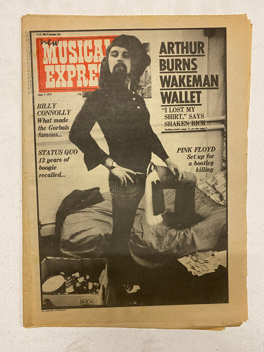 NME June 7 1975 – Vintage Magazine Company