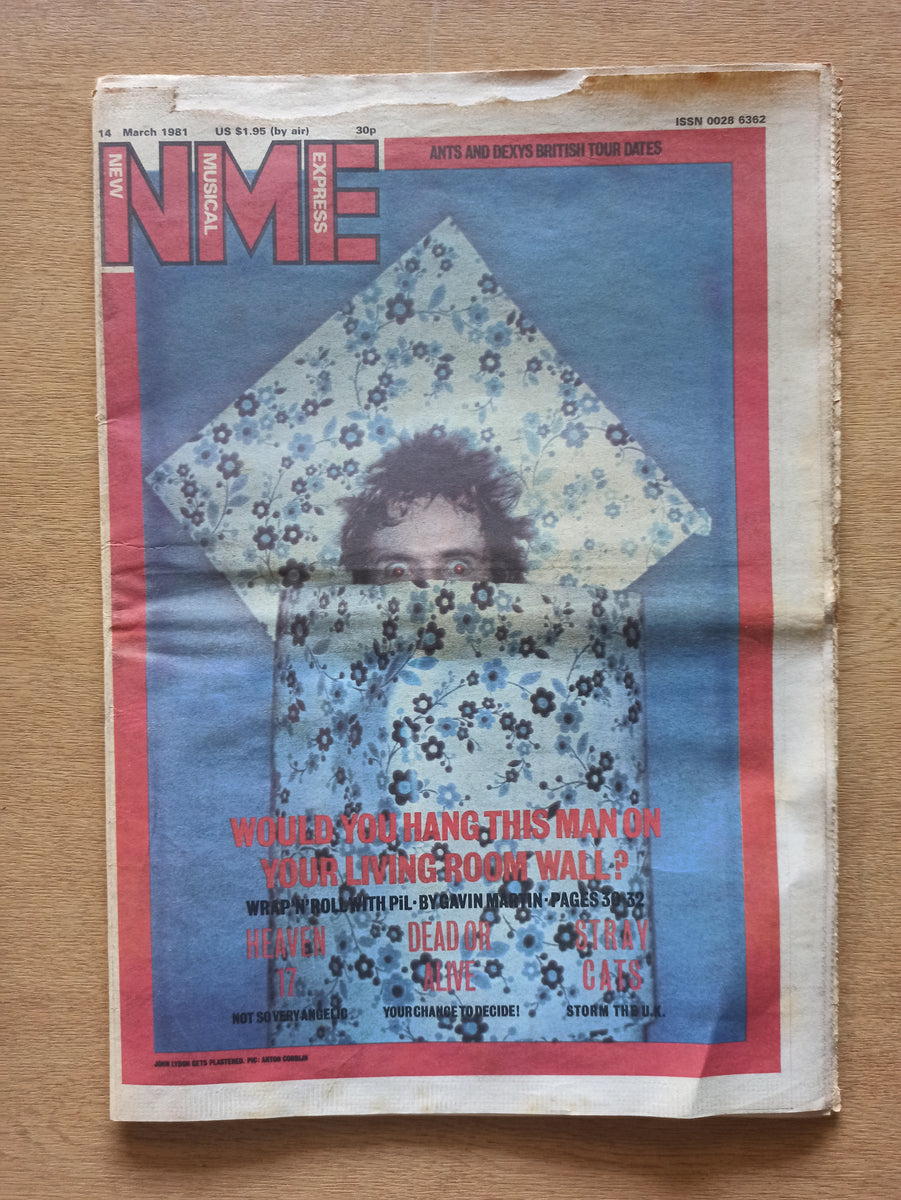 NME Mar 14 1981 – Vintage Magazine Company