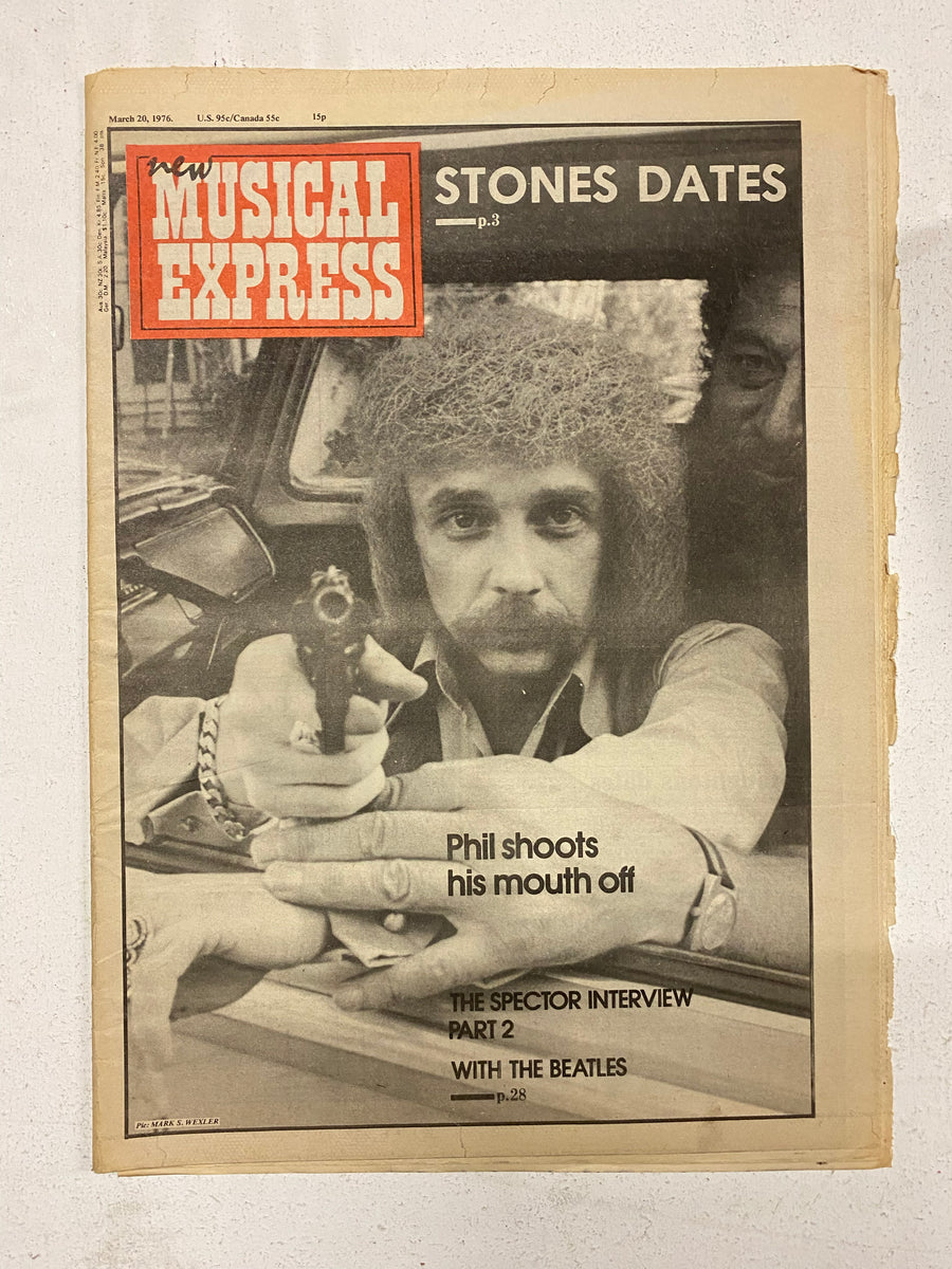 NME Mar 20 1976 – Vintage Magazine Company