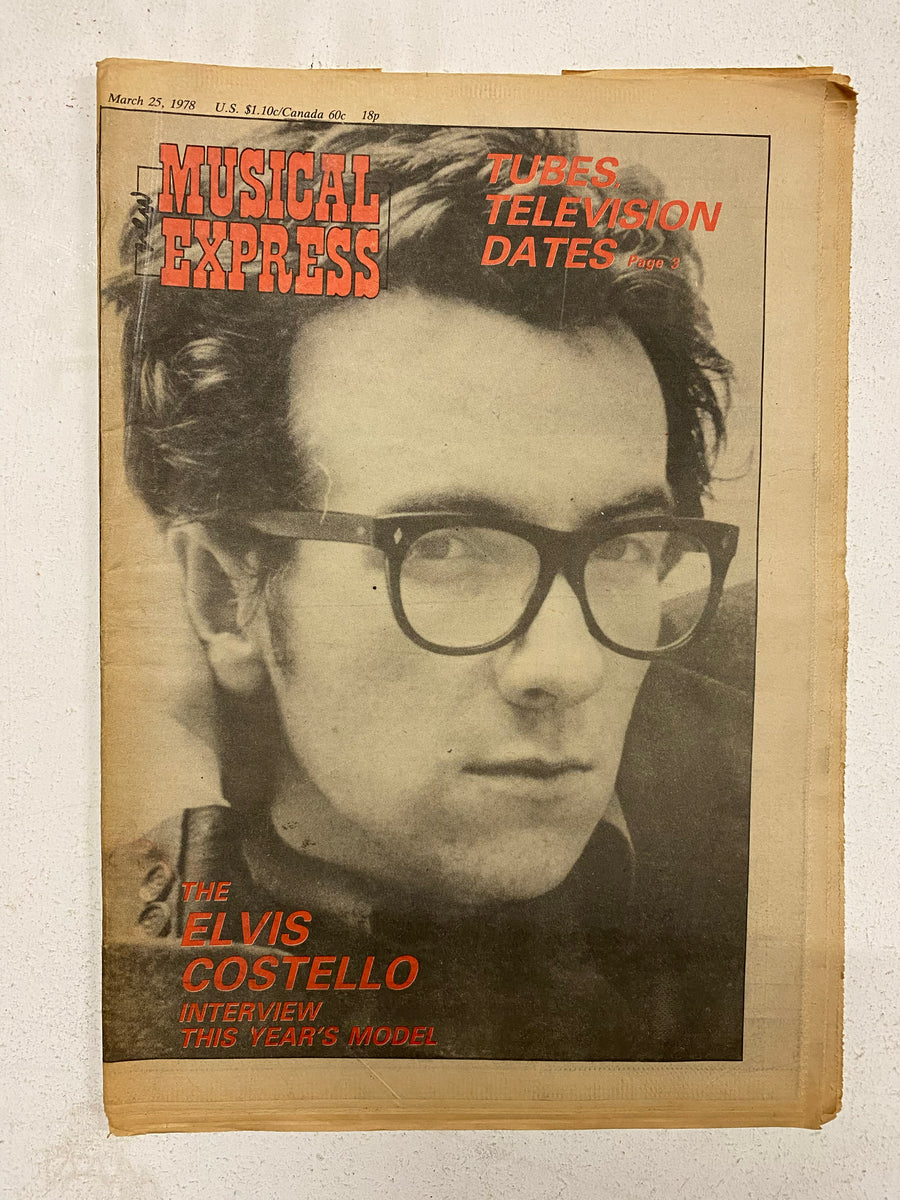 NME Mar 25 1978 – Vintage Magazine Company