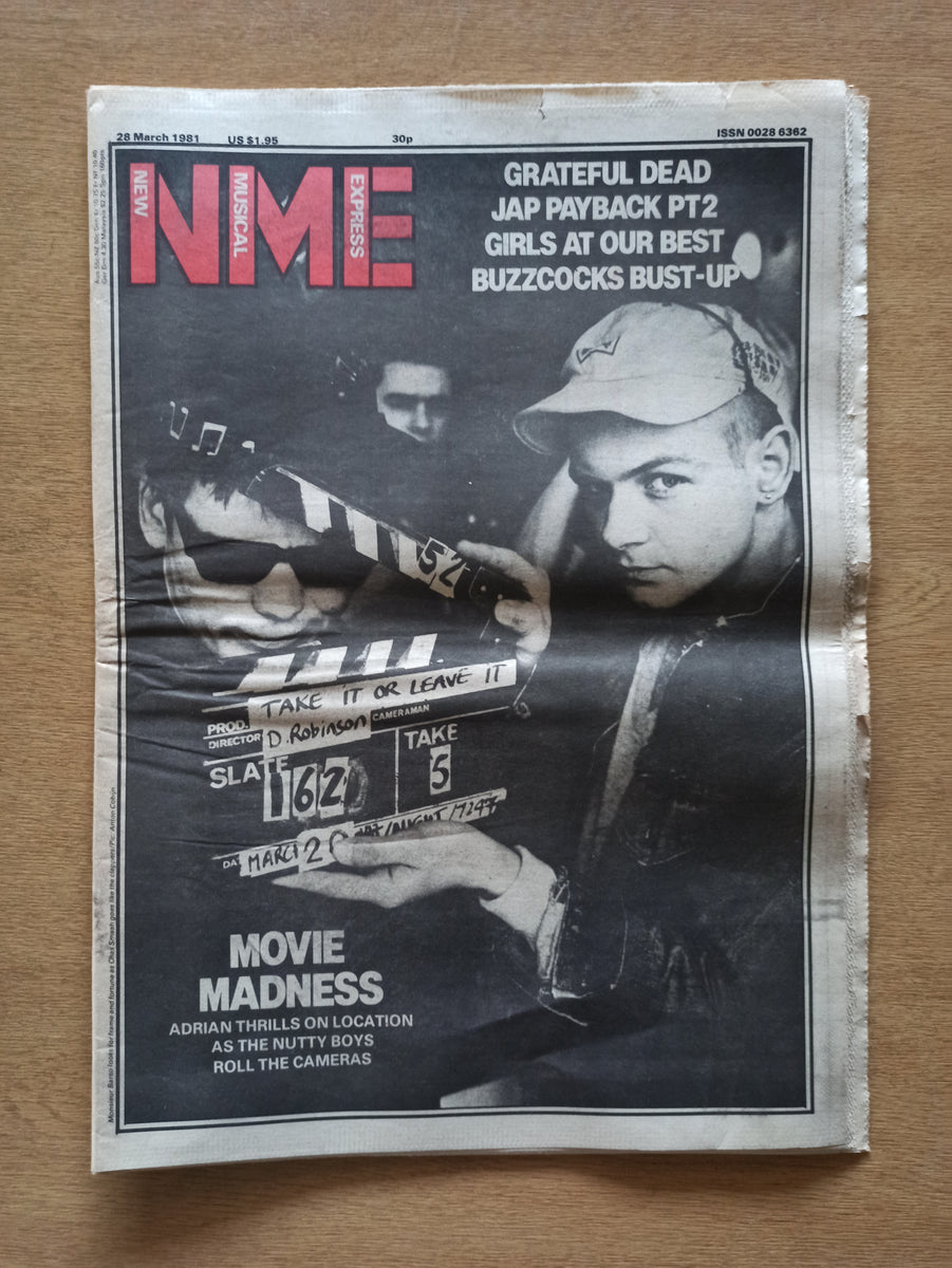 NME Mar 28 1981 – Vintage Magazine Company