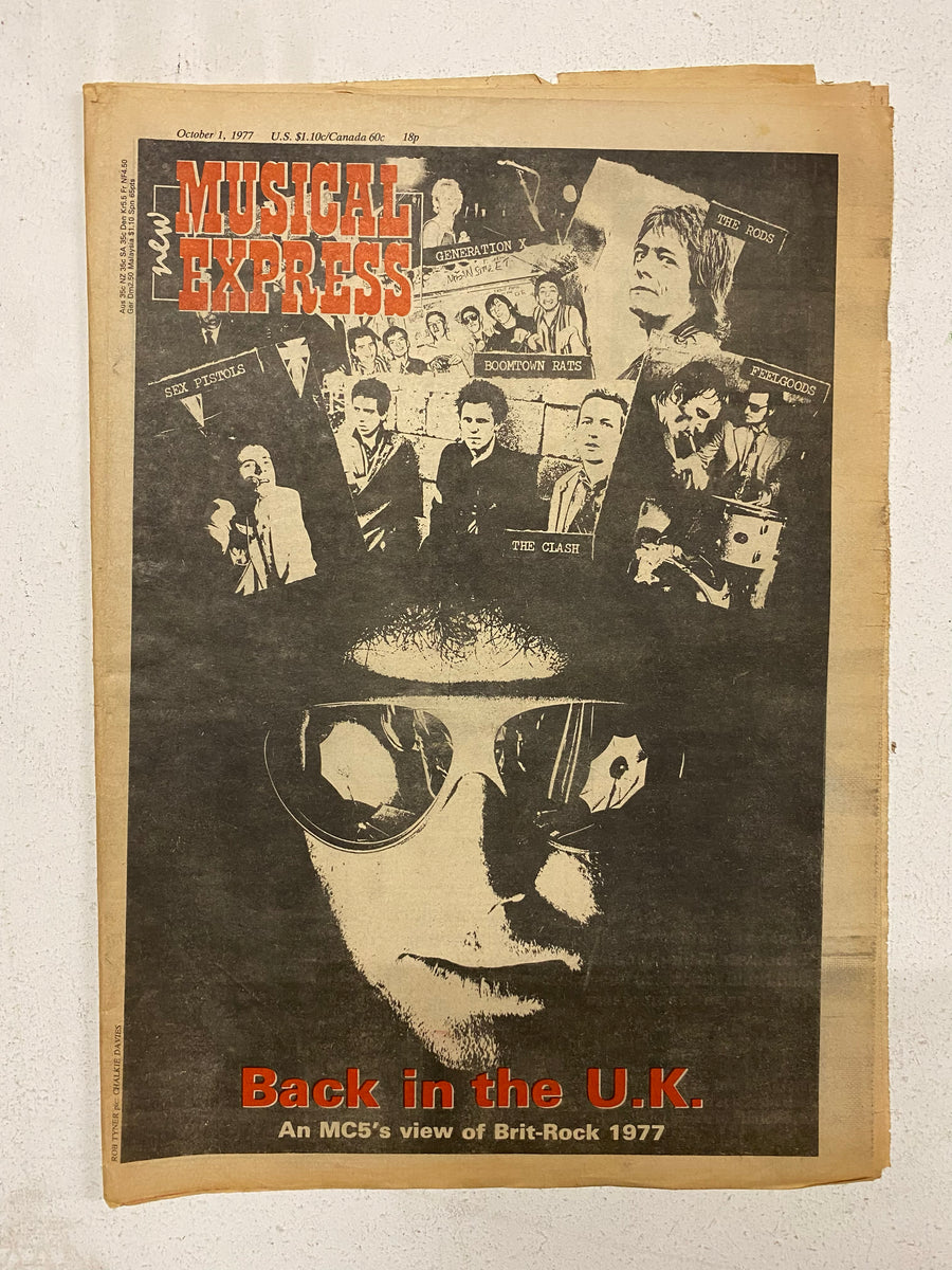 NME Oct 1 1977 – Vintage Magazine Company